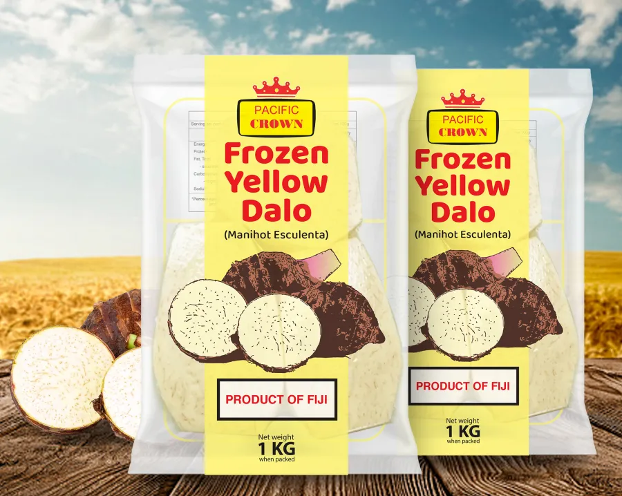 Food Processors Fiji - Pacific Crown Frozen Dalo (Yellow)